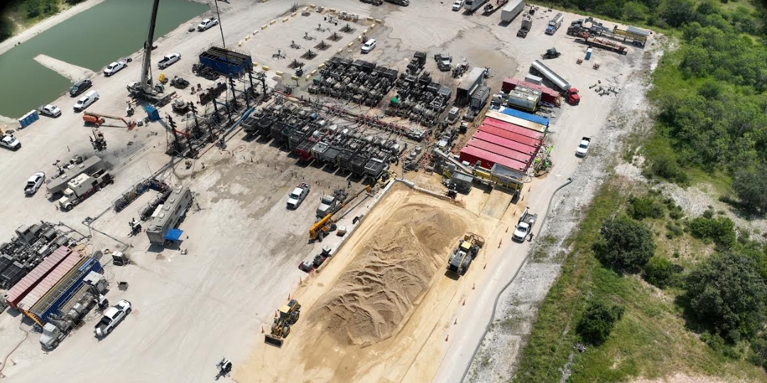 NexTier’s APEX Damp Sand Pile Solution Is Impressive In-Person – Has A ...